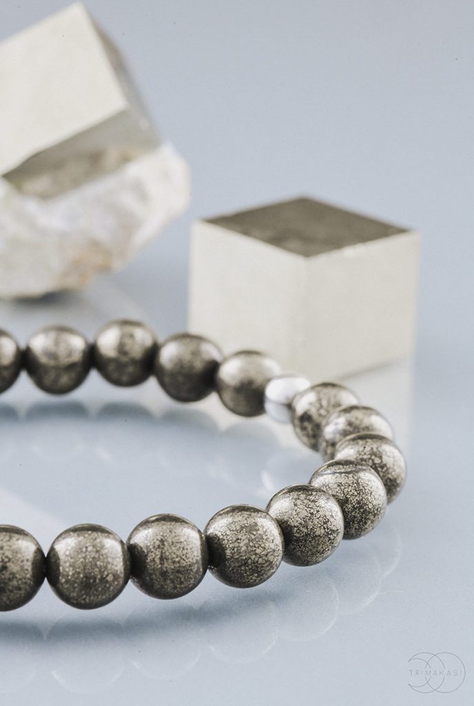 Pulsera de pirita: riqueza y confianza – Trimakasi
